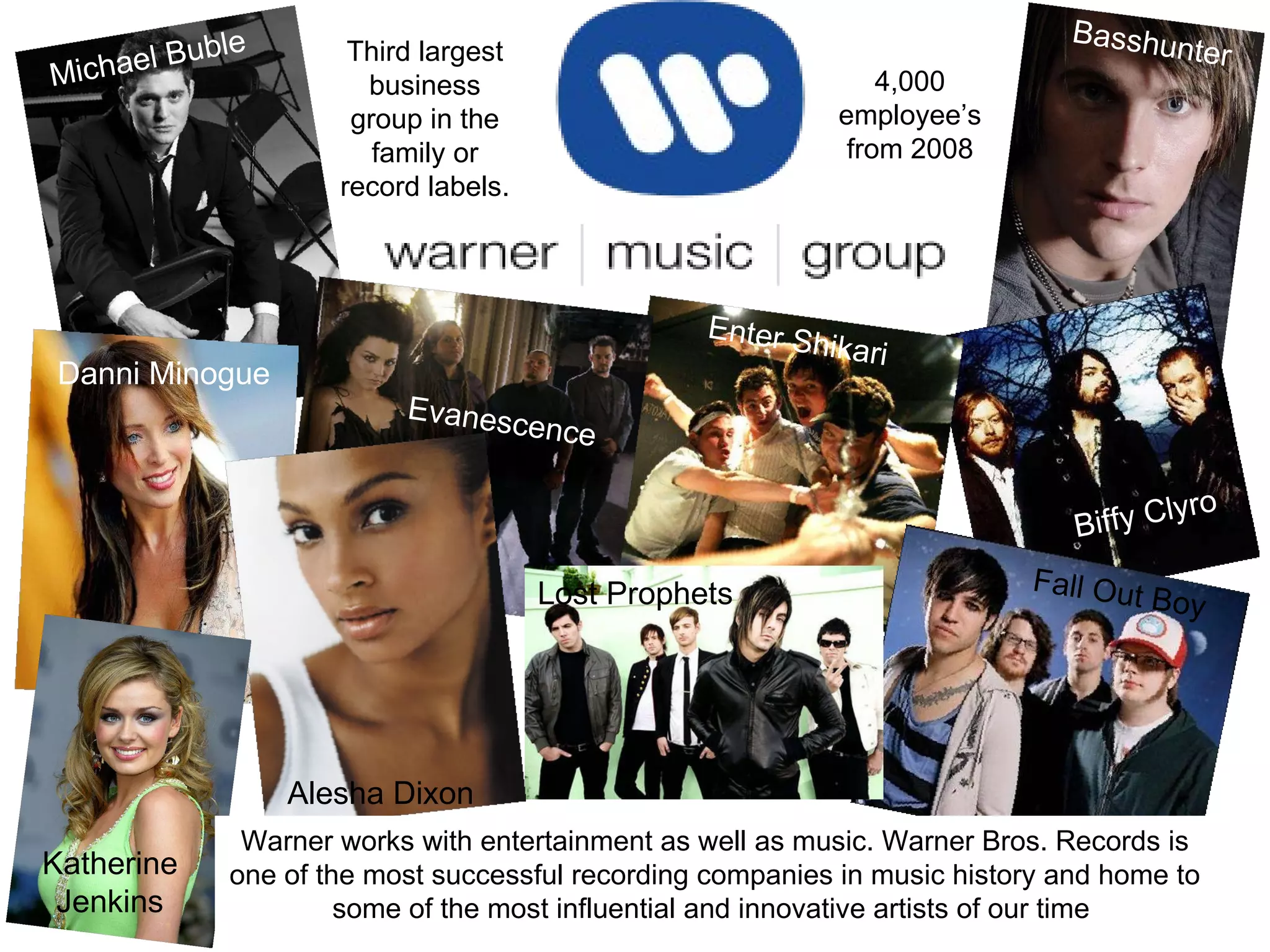 Major Record Labels | PPT | Music | Entertainment