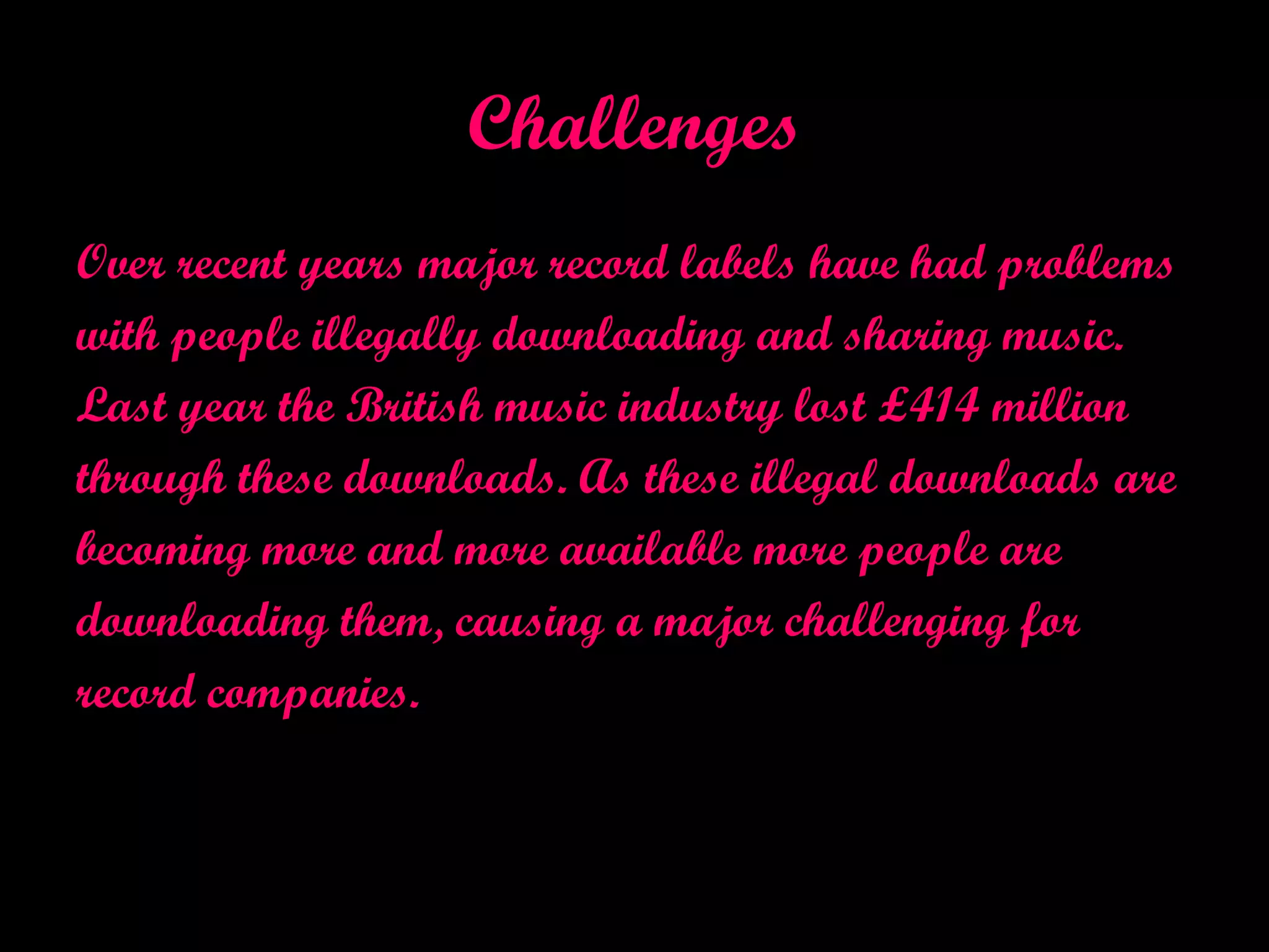 Major Record Labels Pp | PPT