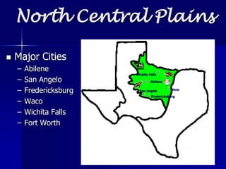 Texas Regions | PPTX