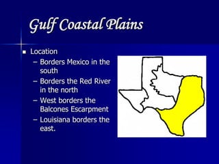 Texas Regions | PPTX