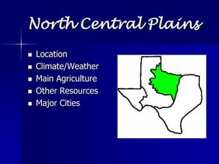 Texas Regions | PPTX