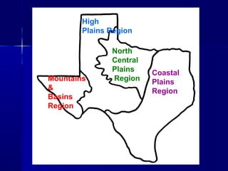 Major Regions of Texas | PPT