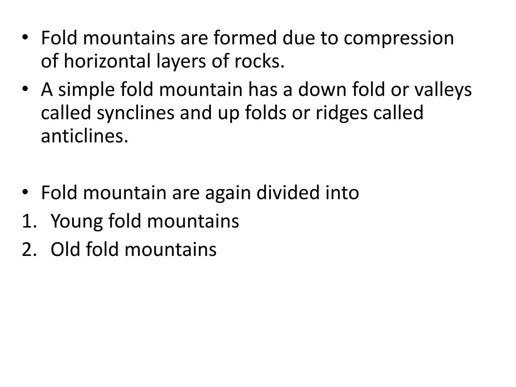 Major relief features of the world | PPTX