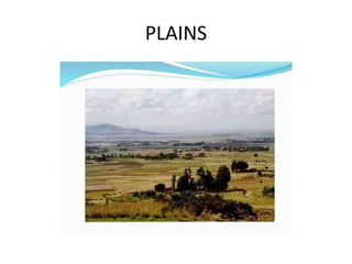 Major relief features of the world | PPT