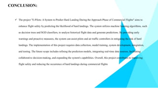 Hard landing predection | PPTX
