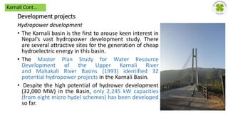 Development works on Major river basins of nepal | PPTX
