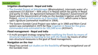 Development works on Major river basins of nepal | PPTX