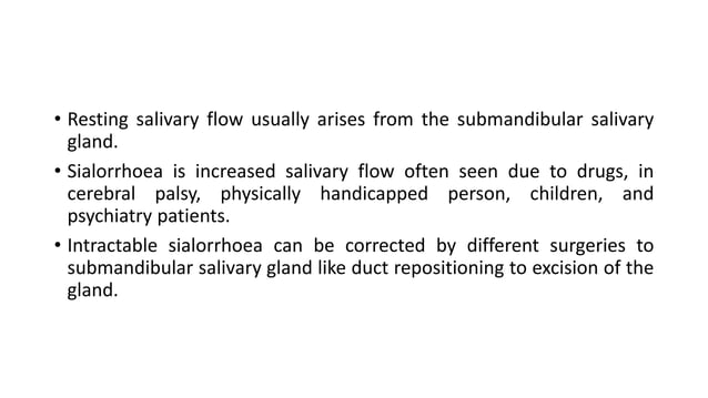Major Salivary Glands - Types and Variants | PPT