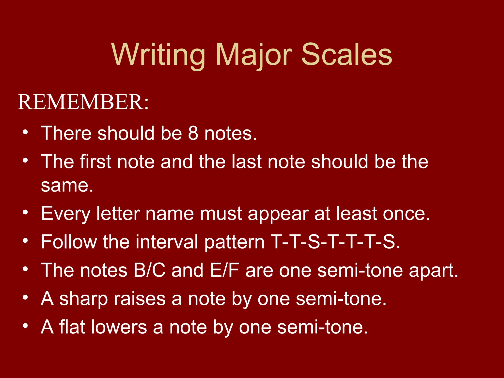 Major Scales and Key Signatures,,,,,.ppt