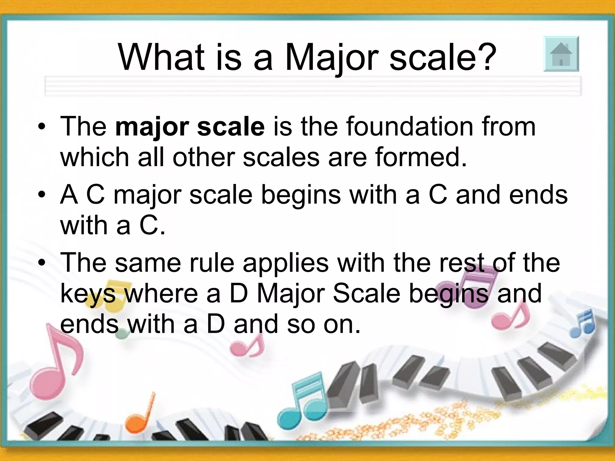 Major Scales Interactive PowerPoint | PPT