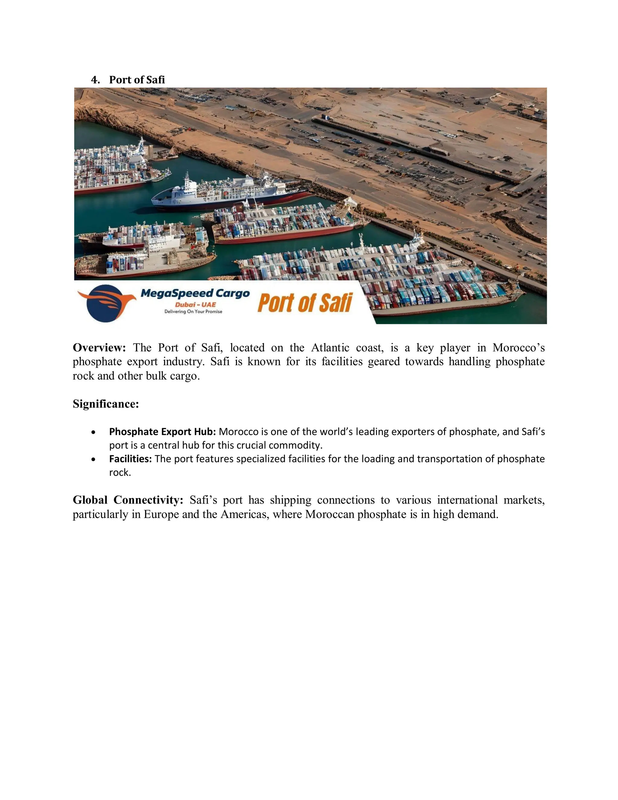 Major Sea Ports in Morocco: A Gateway to Global Trade | PDF