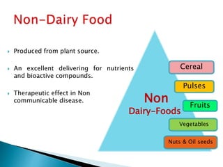 Health Benefits of Non-Dairy foods | PPTX
