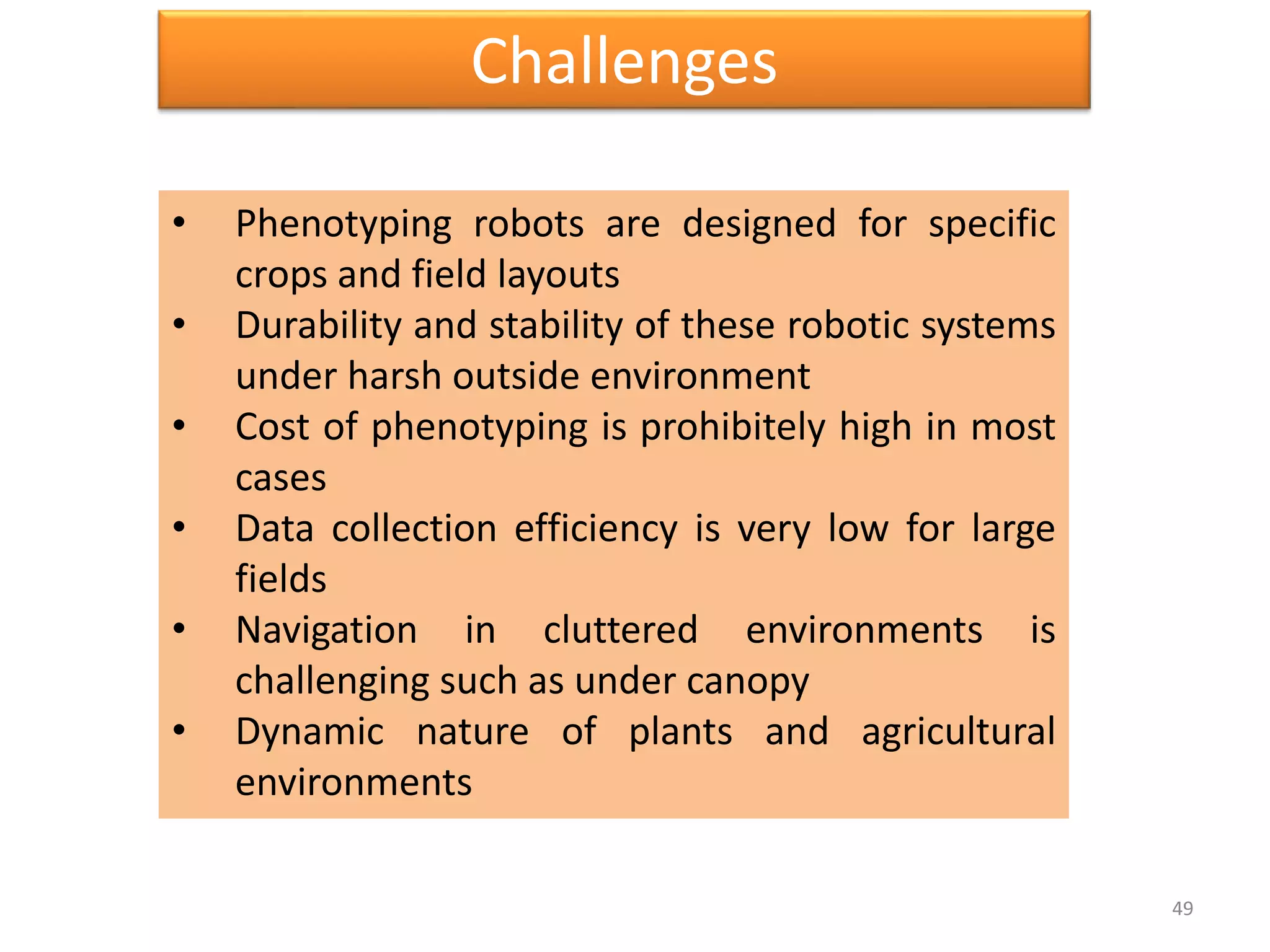 High Throughput Plant Phenotyping in Crop Improvement | PPTX