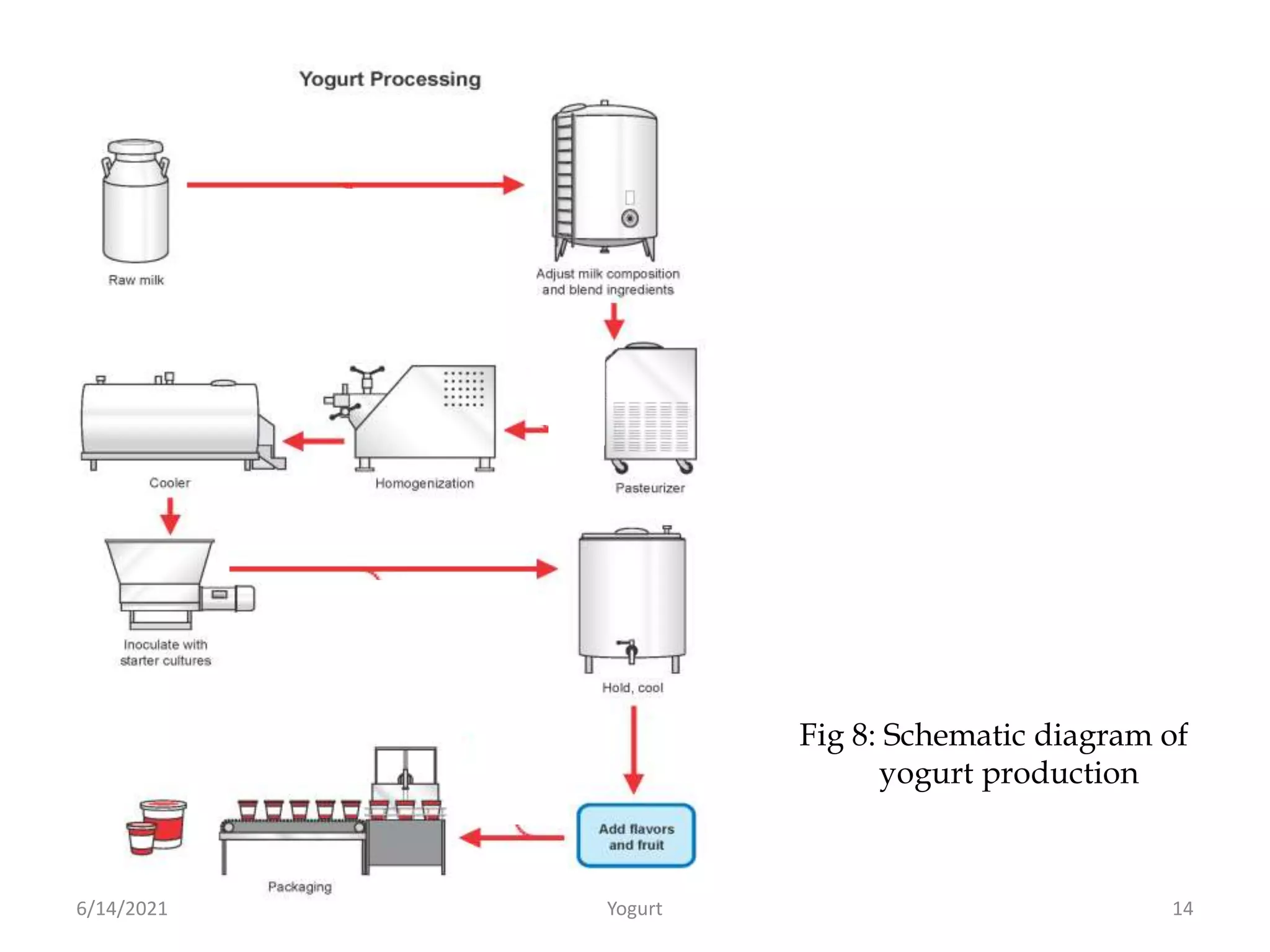 Fermentation Process in Yogurt Industry | PPTX