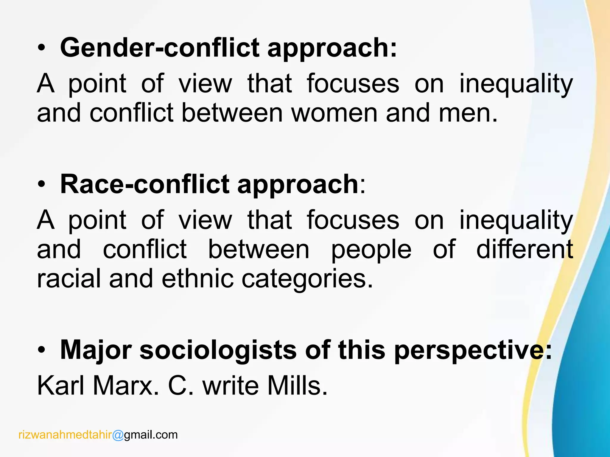 Major Sociological Perspectives | PPT