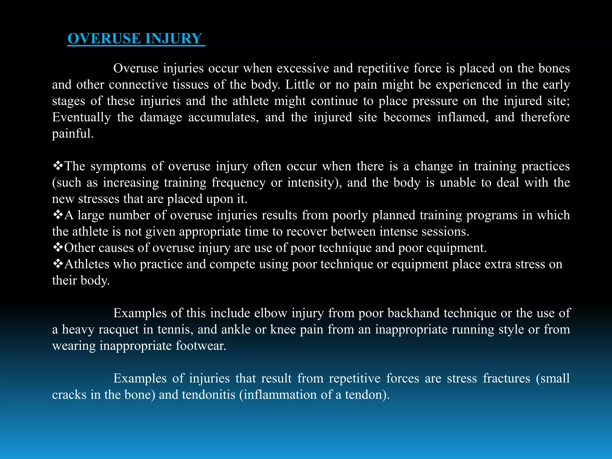 Major sports injuries and classification of injuries | PPTX