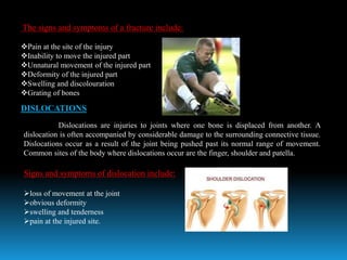Major sports injuries and classification of injuries | PPTX