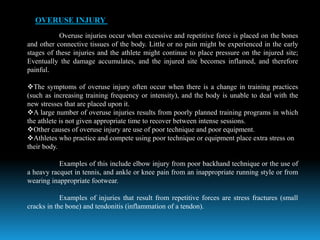 Major sports injuries and classification of injuries | PPTX