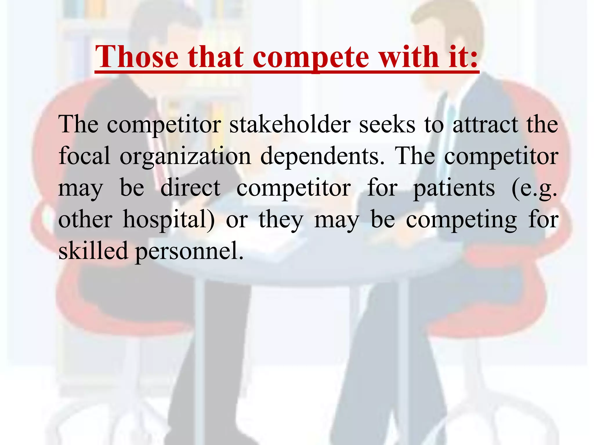 Major stake holder in health care delivery system India | PPTX
