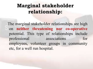 Major stake holder in health care delivery system India | PPTX