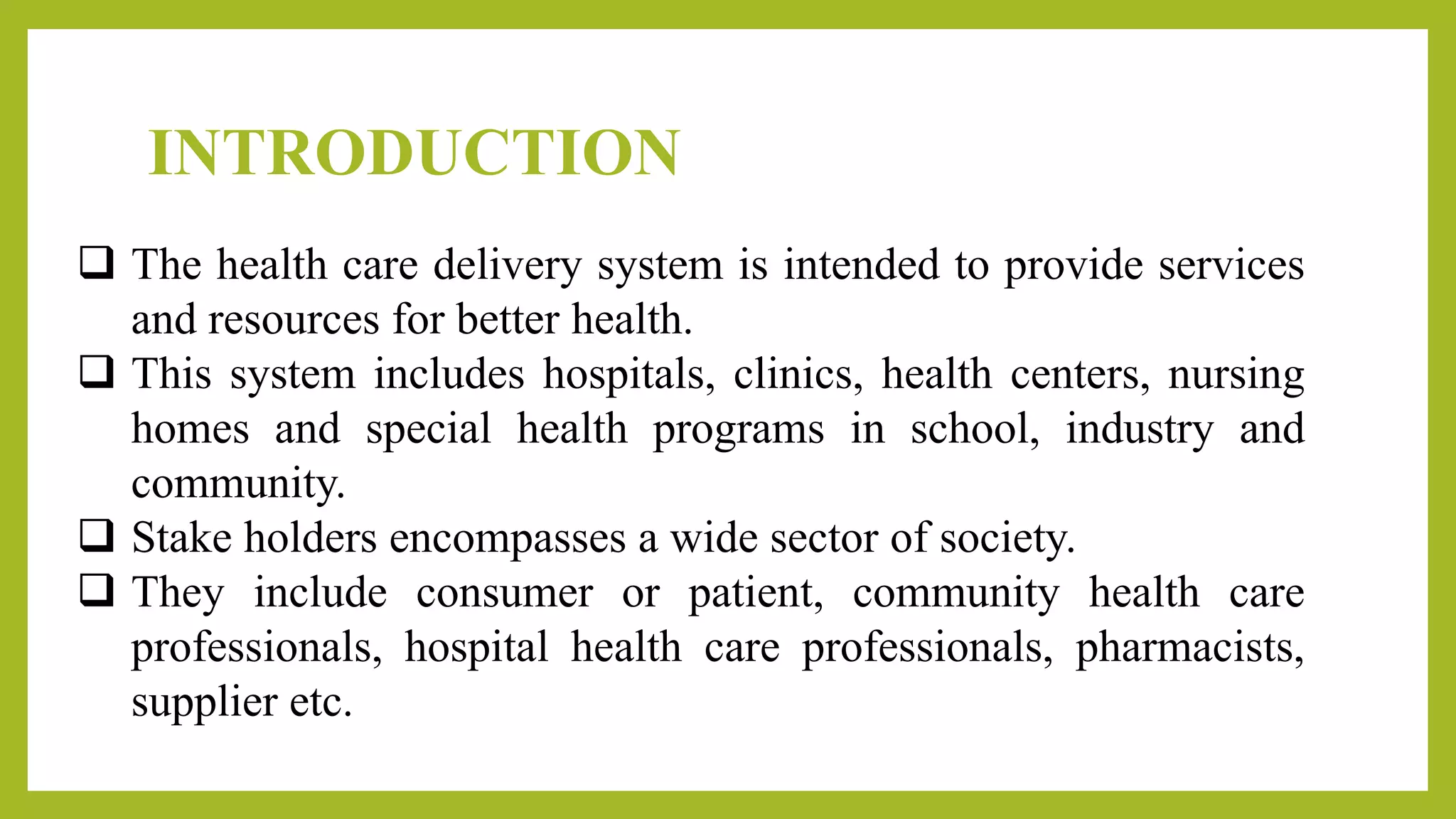 MAJOR STAKEHOLDERS IN HEALTH.pptx