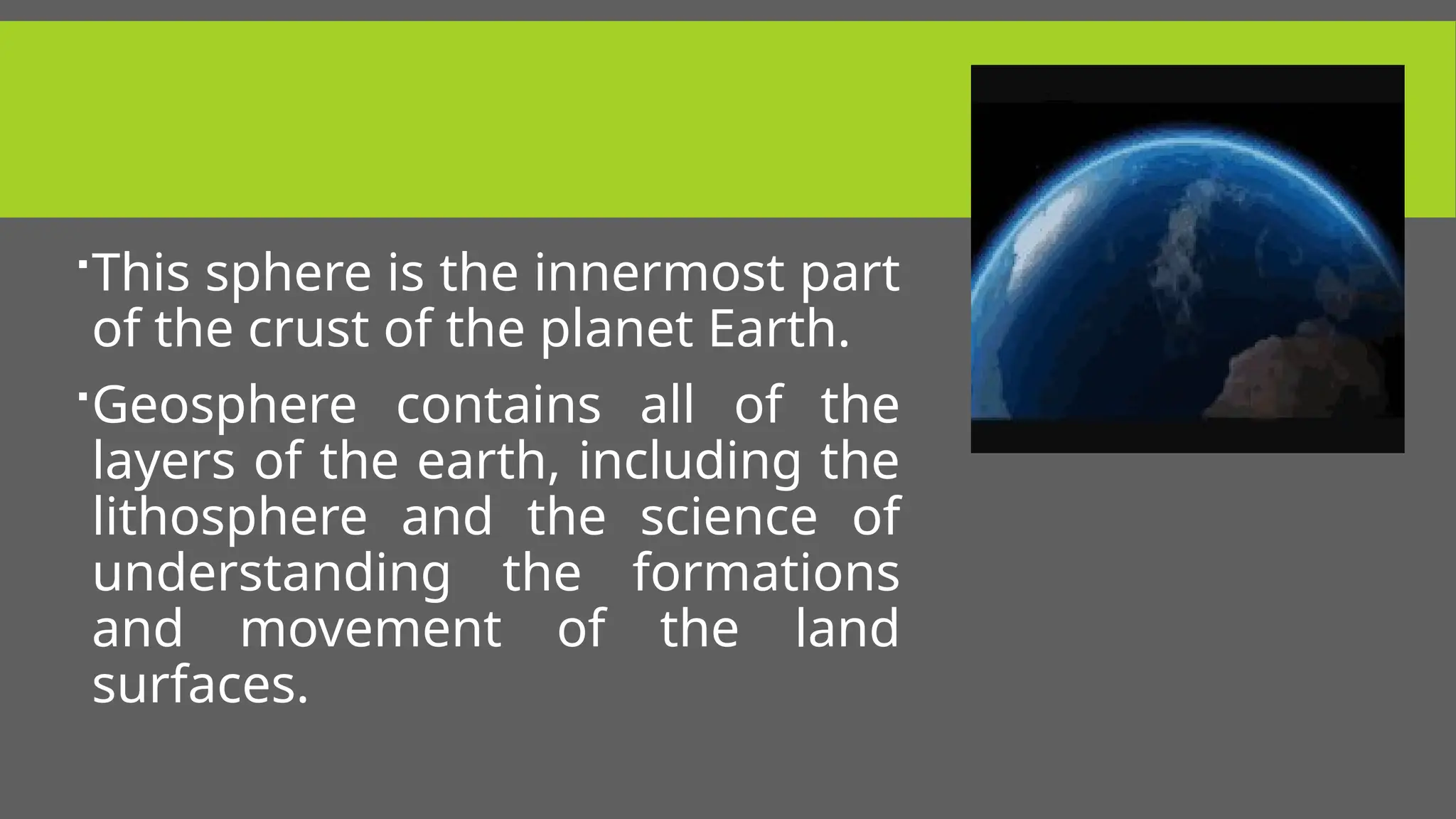 Major systems of the earth. PPT..ppcdssgtx | PPT
