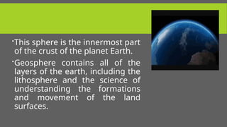 Major systems of the earth. PPT..ppcdssgtx | PPT