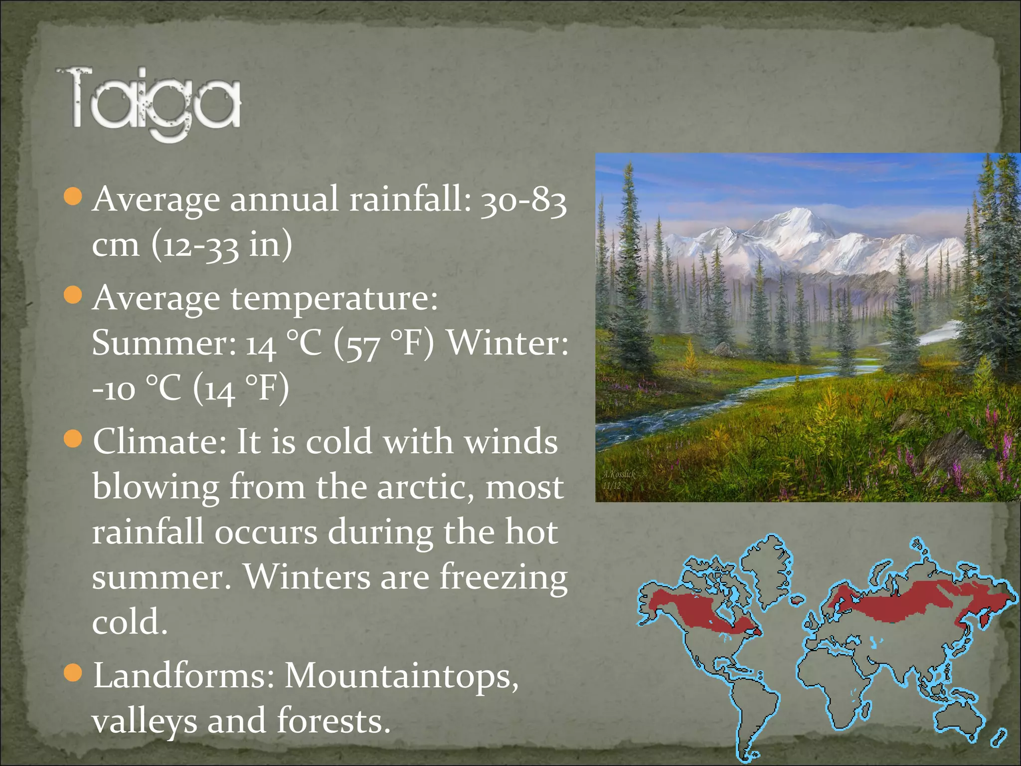 Major terrestrial biomes | PPT