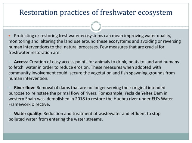 major threats to freshwater ecosystem.pptx