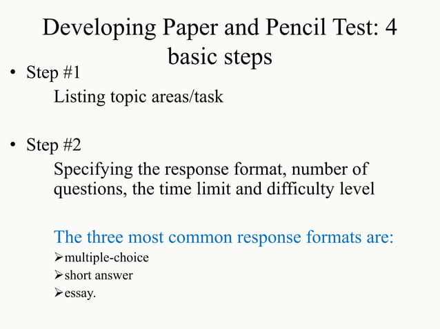 Major Tools Of Evaluation Major Tools Of Evaluation