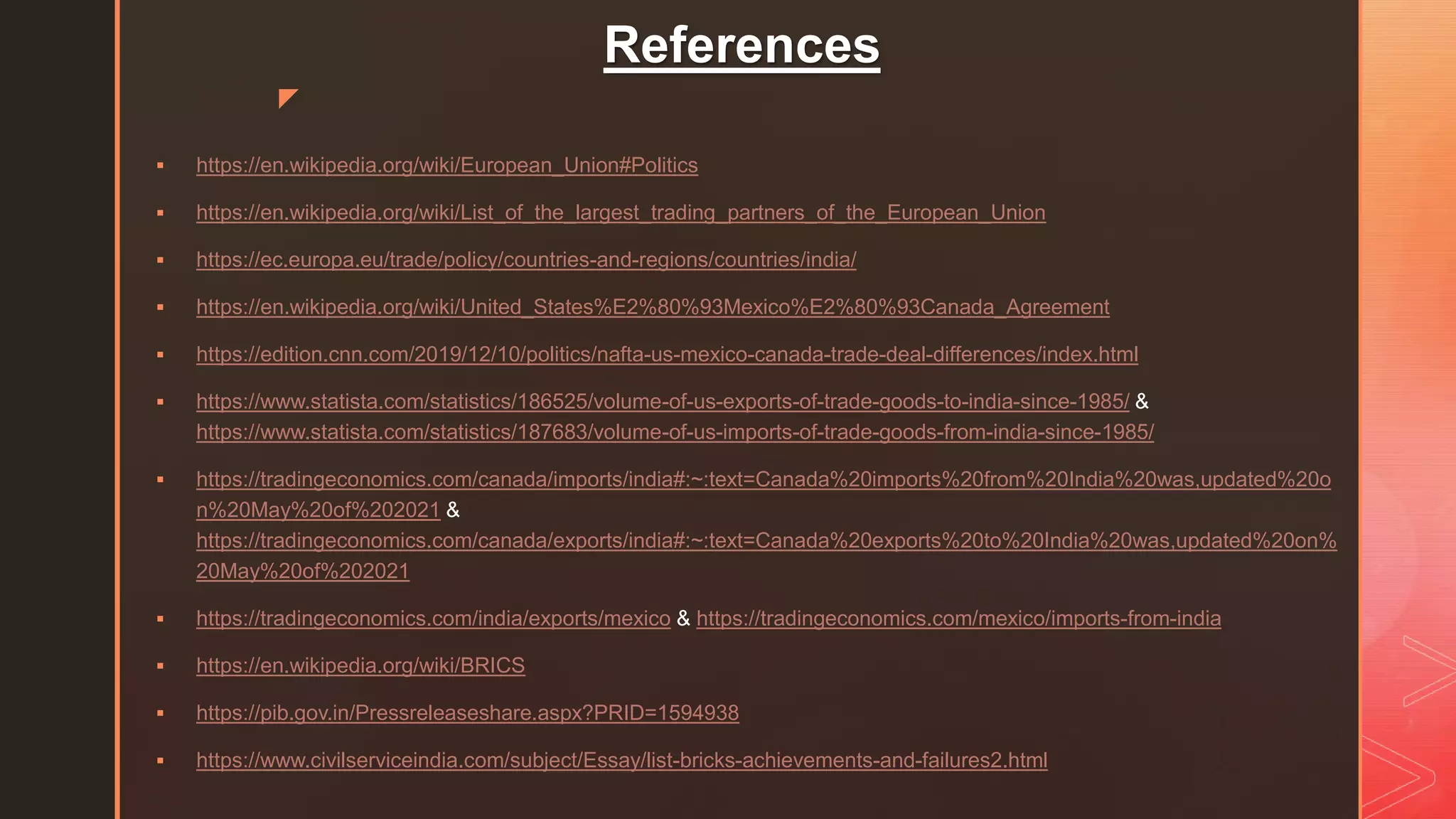 The 3 Major Trade Blocs of the World | PPTX