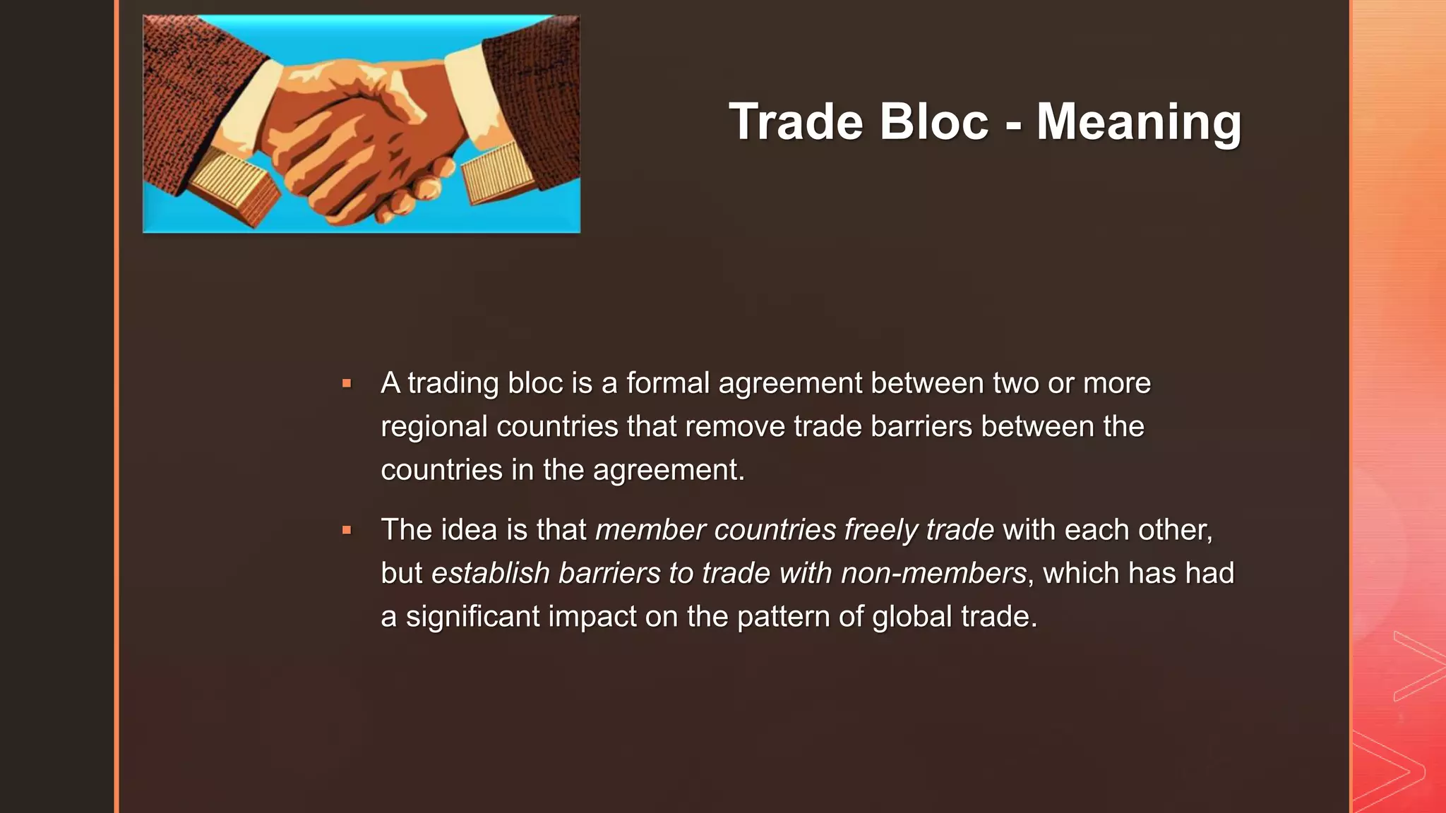 The 3 Major Trade Blocs of the World | PPTX