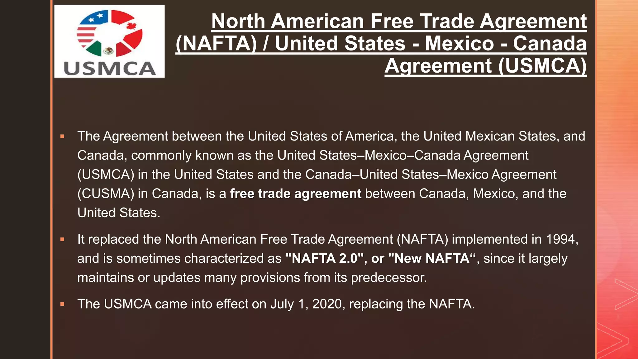 The 3 Major Trade Blocs of the World | PPTX