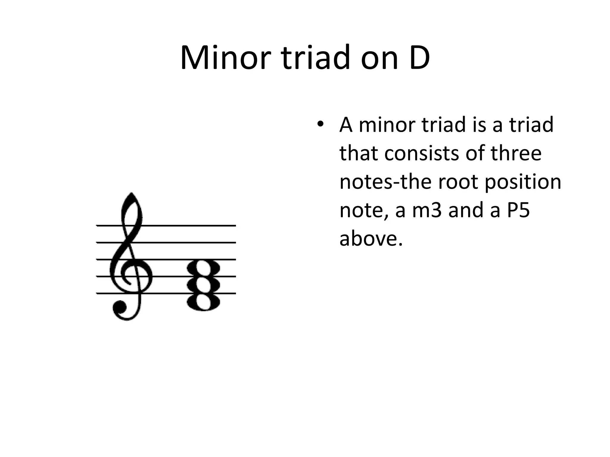Major triads | PPTX