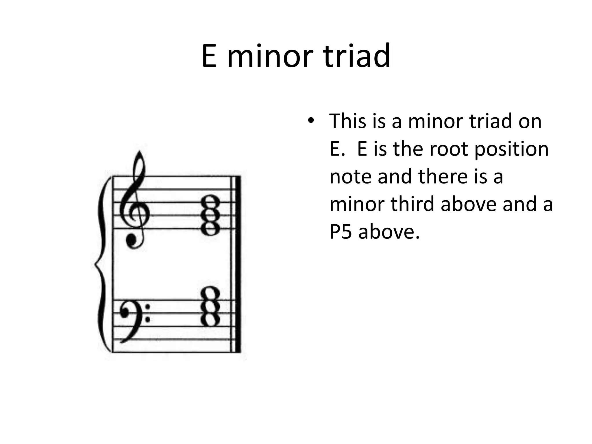 Major triads | PPTX