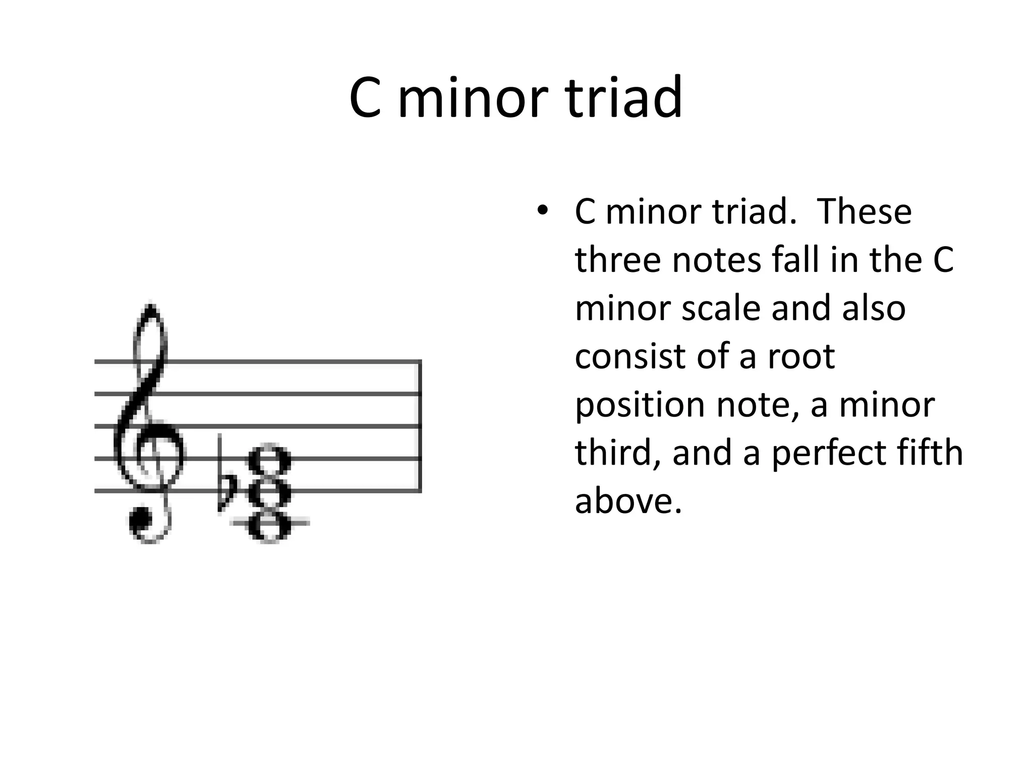 Major triads | PPTX