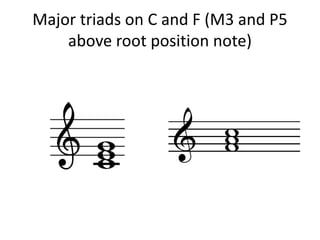 Major triads | PPT