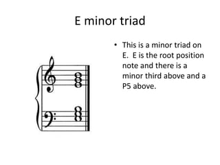 Major triads | PPTX