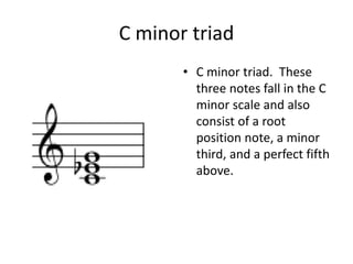 Major triads | PPTX