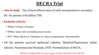 Major trials in Head Injury.pptx