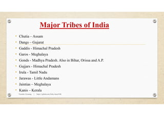 Major tribes of india | PDF