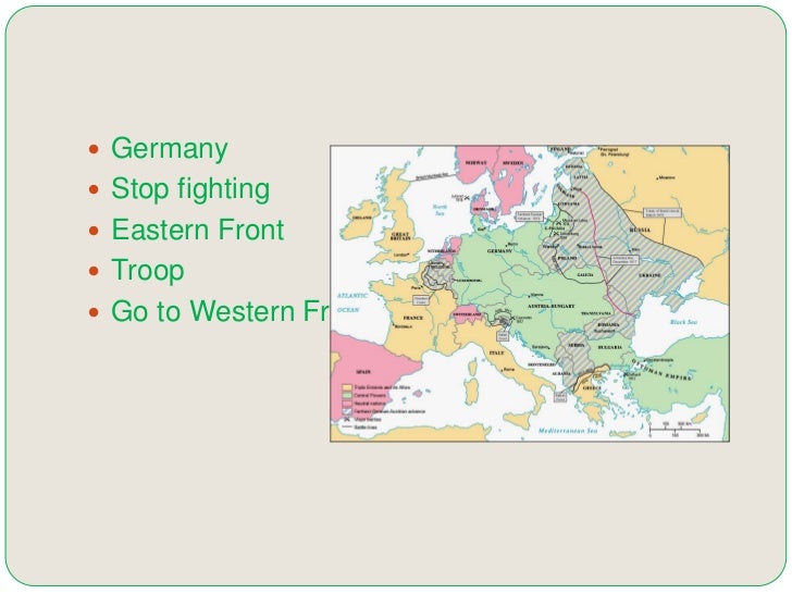 Major turning points in ww1