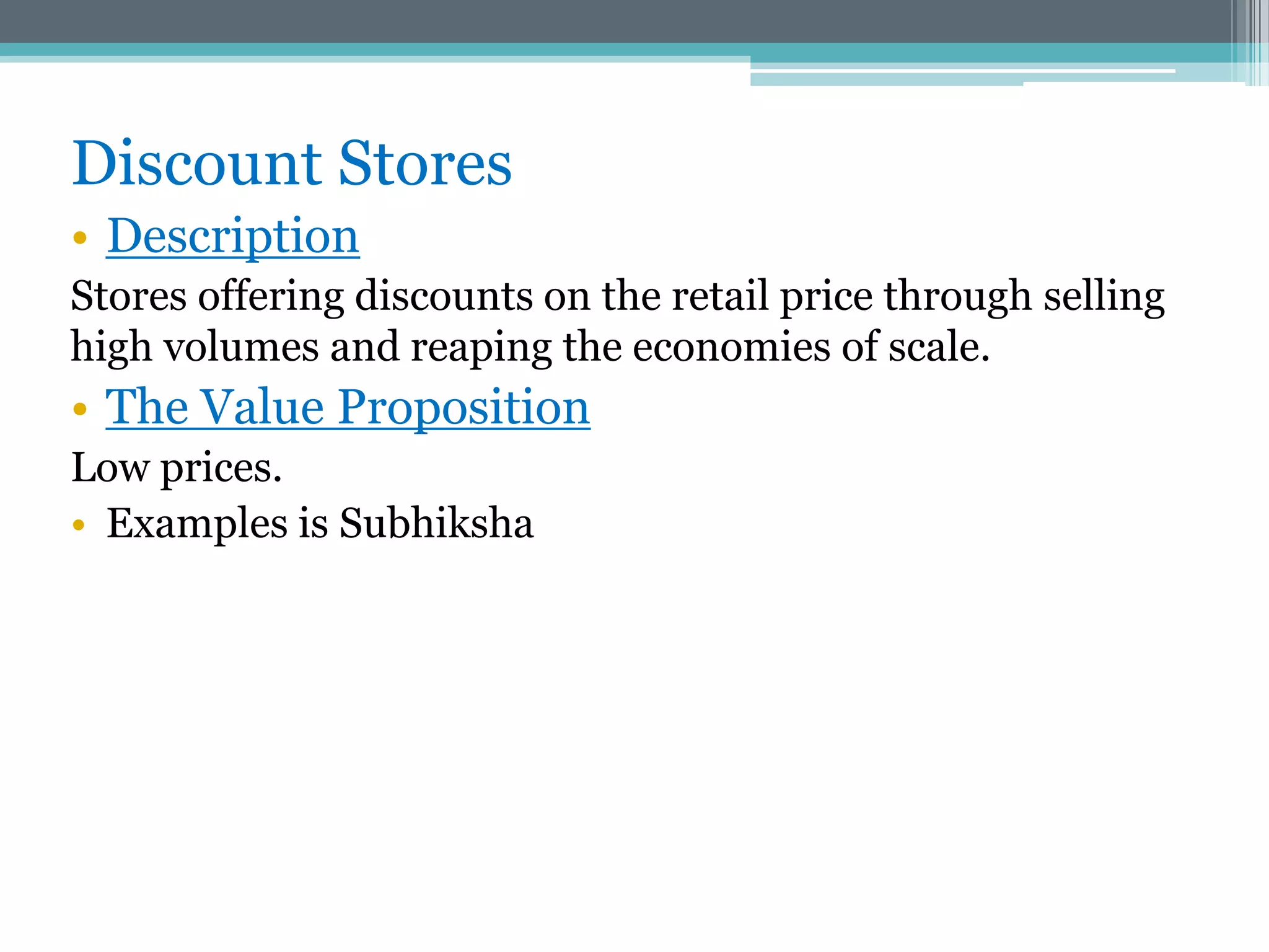 Types Of Retailing In India | PPTX