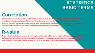 Major types of statistics terms that you should know | PPT