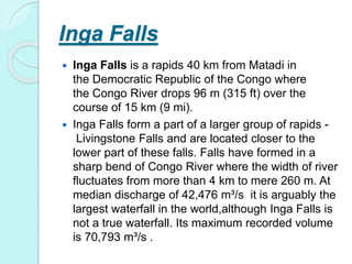 Major waterfall in the world | PPTX