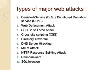Major Web Sever Threat.pptx