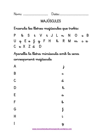Majuscules | PDF