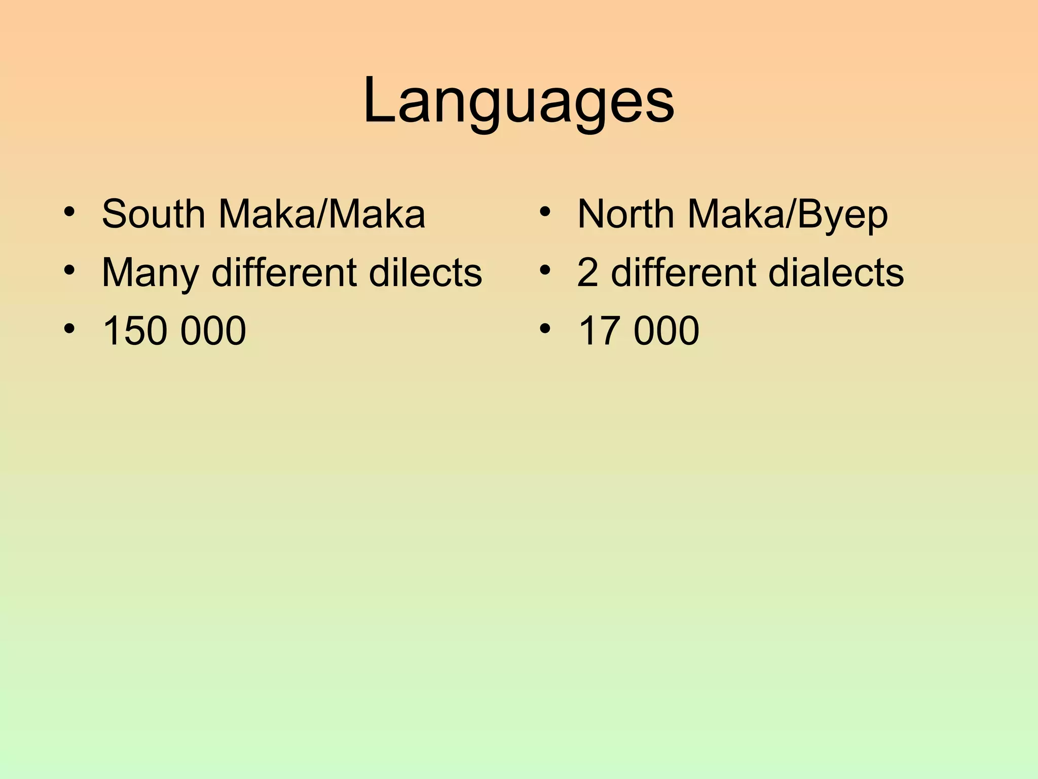 Makaa people | PPT