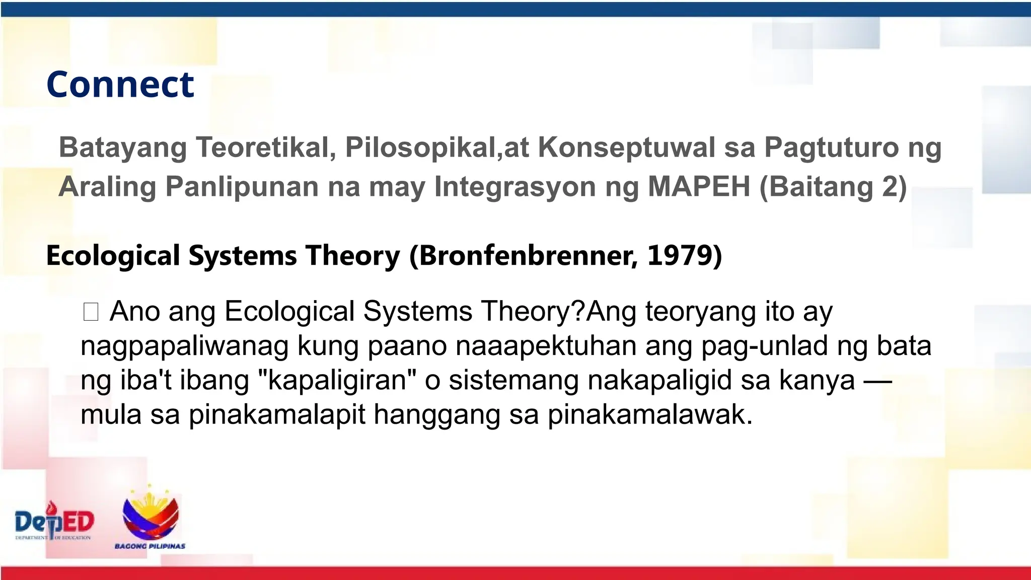Makabansa” is part of the DepEd Core Values, which are: Maka-Diyos (God-loving) Makatao (Humane ...