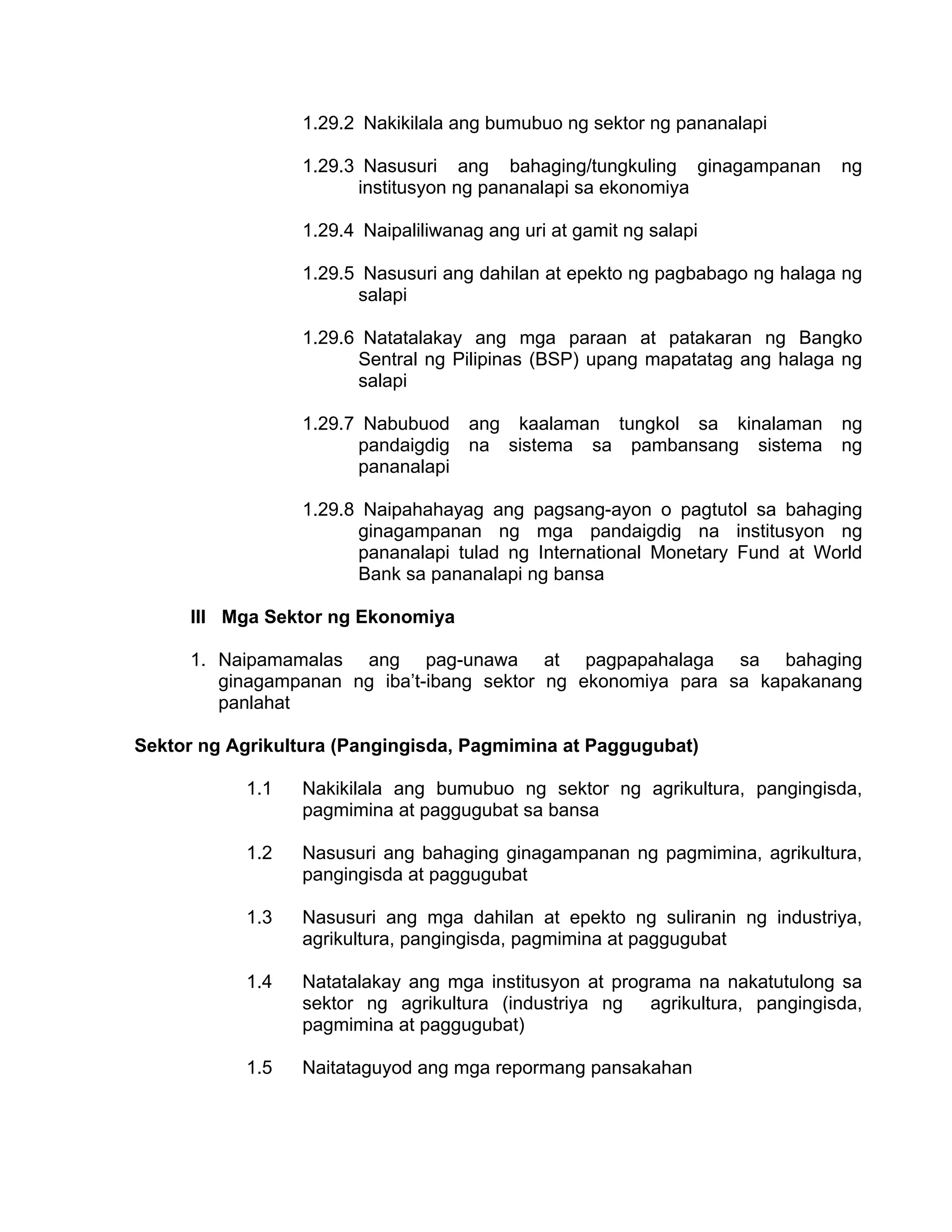 MAKABAYAN (PSSLC) | PDF